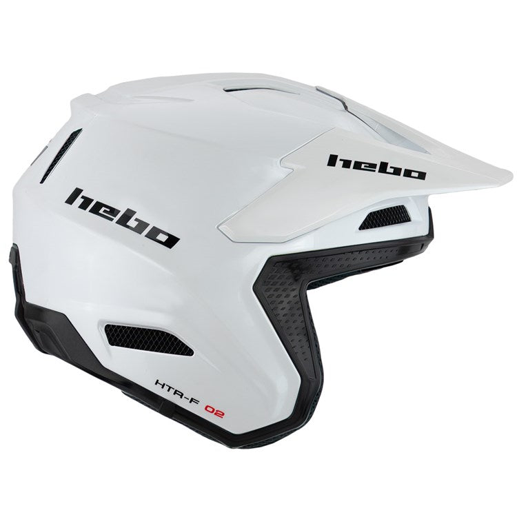 HEBO HELMET ZONE PRO MONOCOLOUR WHITE 2024 – Inch Perfect Trials