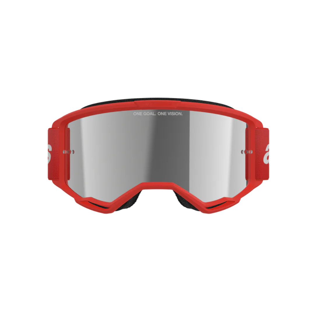 ALPINESTARS VISION 3 WORDMARK GOGGLE RED MIRROR – Inch Perfect Trials