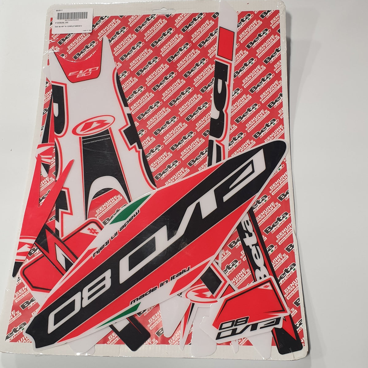 Beta Evo 80 Frame Graphic Kit 2016 – Inch Perfect Trials